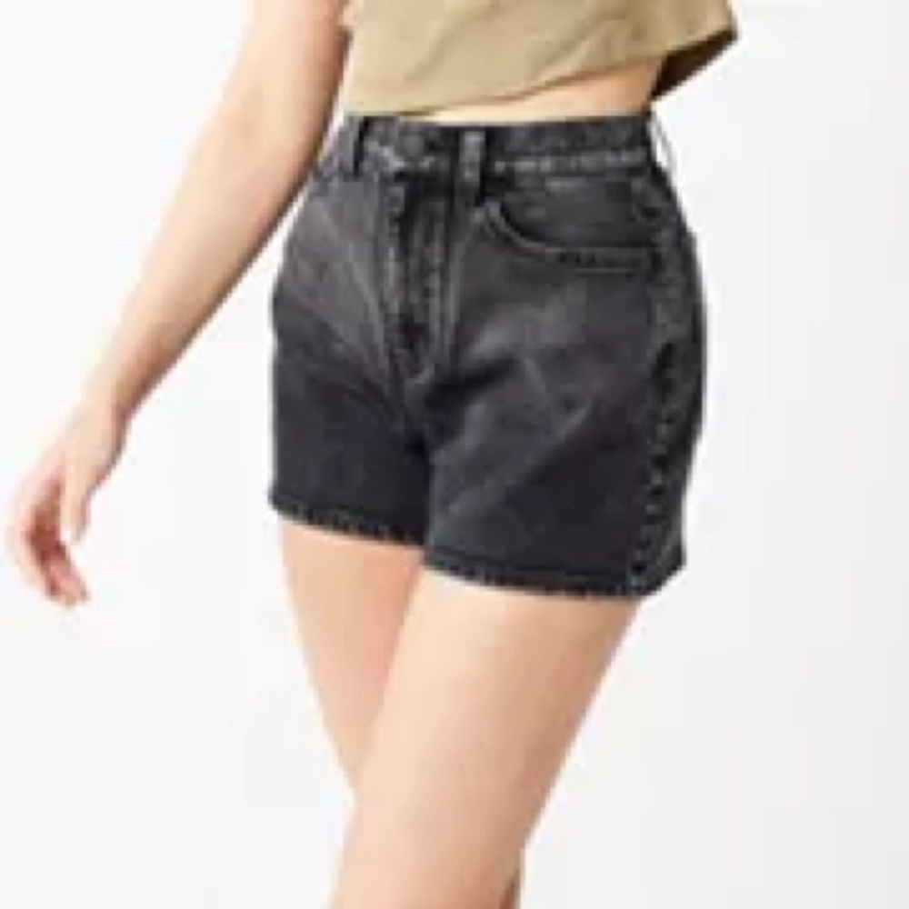 Juniors' So Super High Rise '90s Boyfriend Shorts- Bl… - Gem